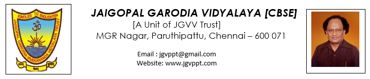 Jaigopal Garodia Vidyalaya (CBSE)